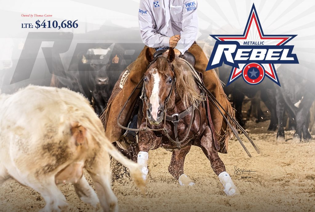 Metallic Rebel – NCHA Open Horse of the Year